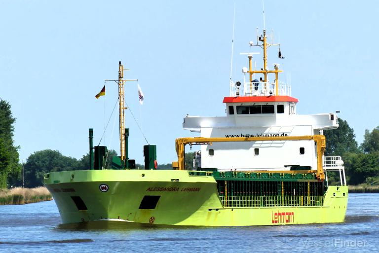 ALESSANDRA LEHMANN, General Cargo Ship - Details and current position ...