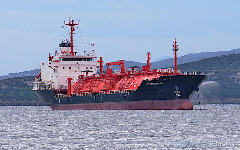 GAZ INTERCEPTOR, LPG Tanker - Details and current position - IMO ...