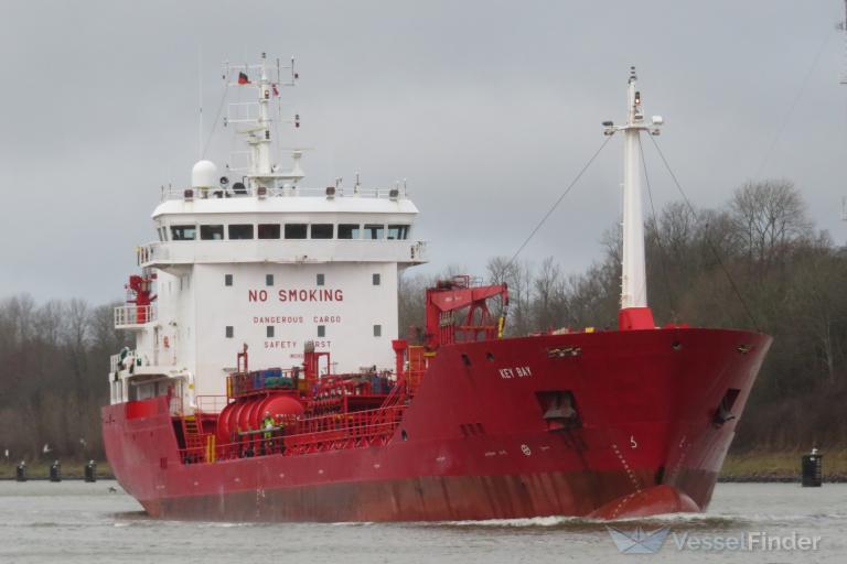 KEY BAY, Chemical/Oil Products Tanker - Details and current position ...