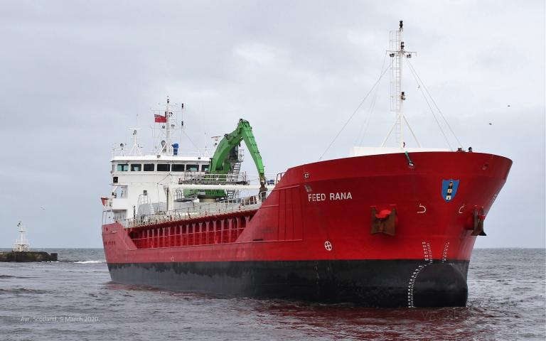 FEED RANA, General Cargo Ship - Schiffsdaten und aktuelle Position ...