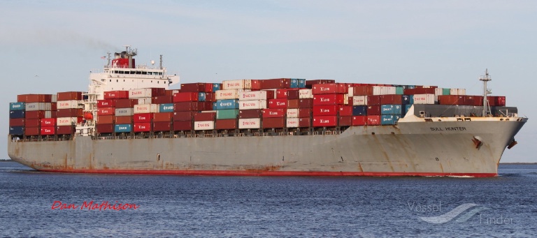 BULL, Container Ship - Details and current position - IMO 9292242 ...
