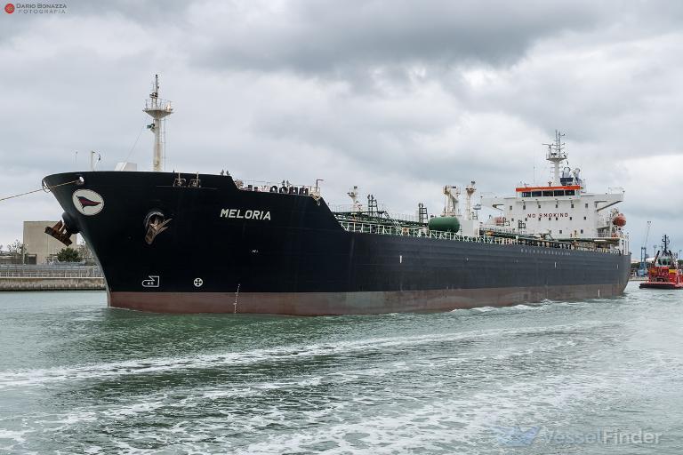 MELORIA, Chemical/Oil Products Tanker - Details and current position ...