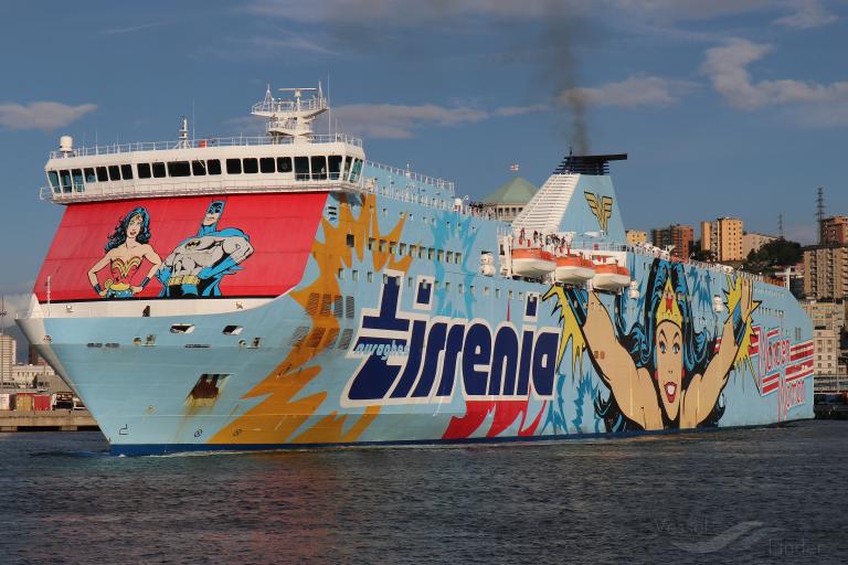 MOBY VINCI, Passenger/Ro-Ro Cargo Ship - Detalles del buque y posición ...
