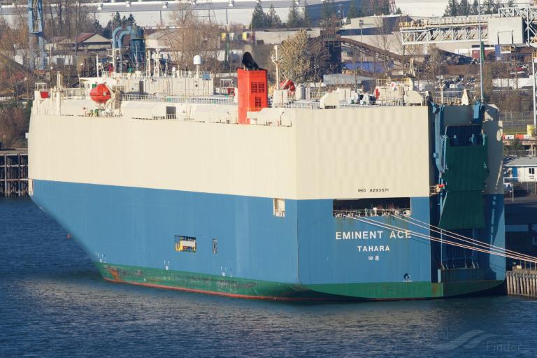 EMINENT ACE, Vehicles Carrier - Detalles del buque y posición actual - IMO 9293571 MMSI ...