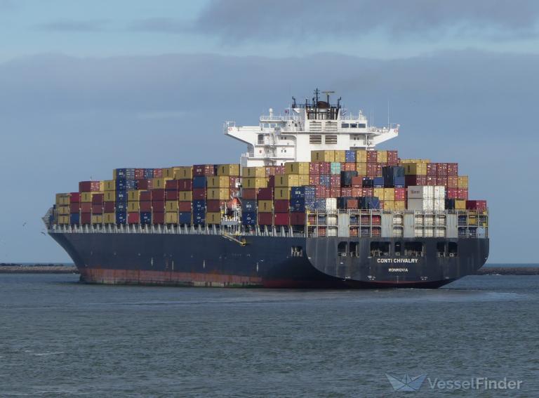 CONTI CHIVALRY, Container Ship - Details and current position - IMO 9293791 - VesselFinder