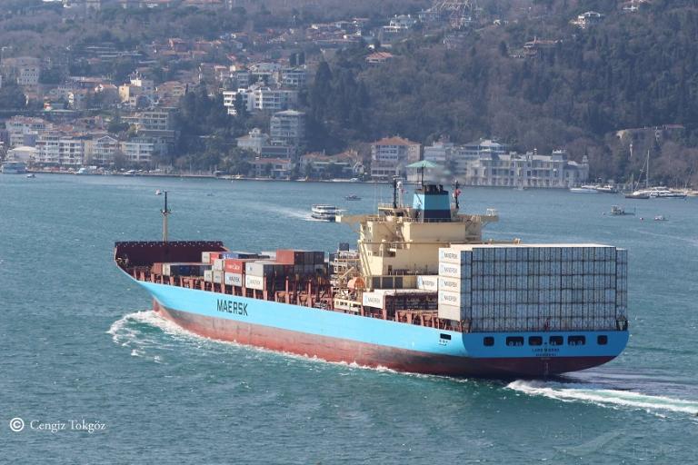 LARS MAERSK, Container Ship - Détails du bateau et situation actuelle ...