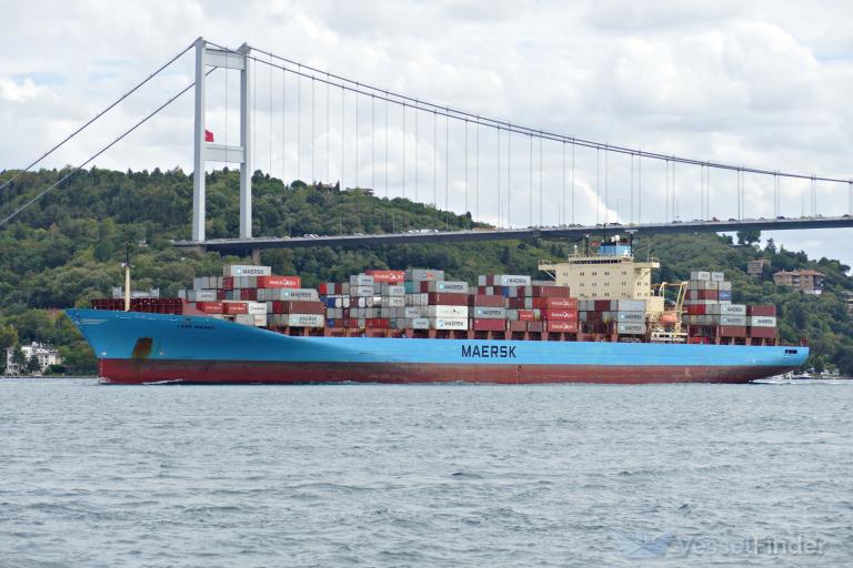 LARS MAERSK, Container Ship - Details and current position - IMO ...
