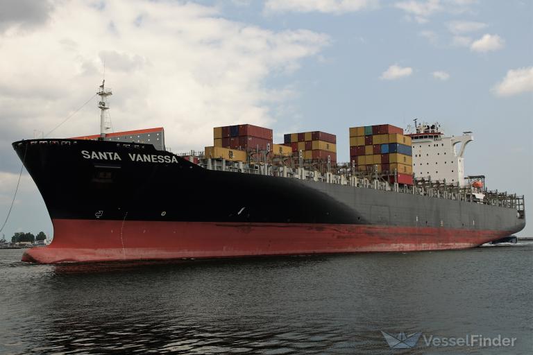 SANTA VANESSA, Container Ship - Данные судна и текущее положение - IMO ...