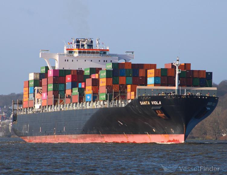 SANTA VIOLA, Container Ship - Details and current position - IMO ...