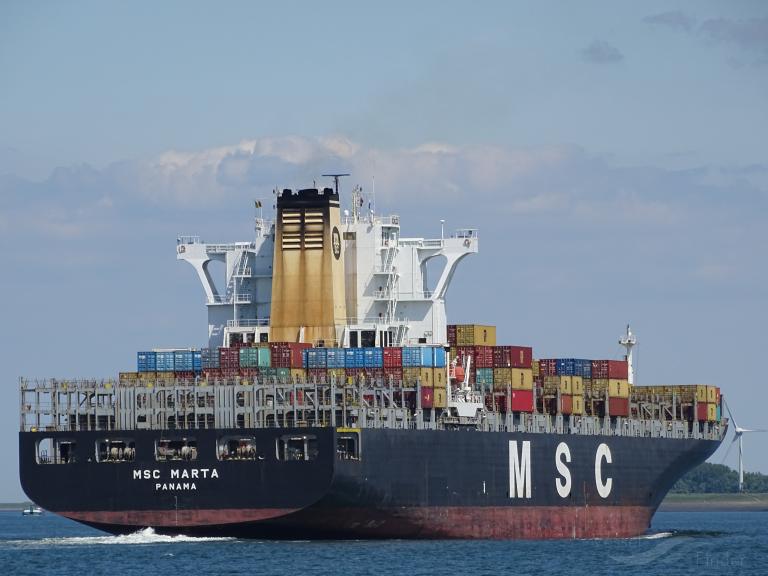MSC MARTA, Container Ship - Details and current position - IMO 9295385 - VesselFinder