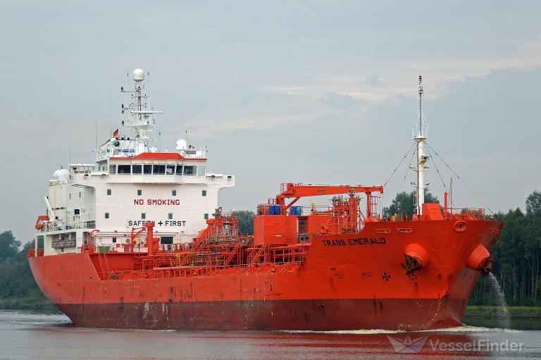 TRANS EMERALD, Chemical/Oil Products Tanker - Details and current position - IMO 9295452 ...