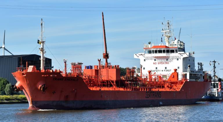 TRANS EMERALD, Chemical/Oil Products Tanker - Scheepsdetails en huidige ...