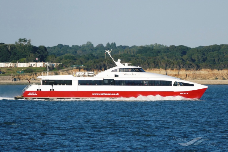RED JET 4, Passenger Ship - Details and current position - IMO 9295854 ...