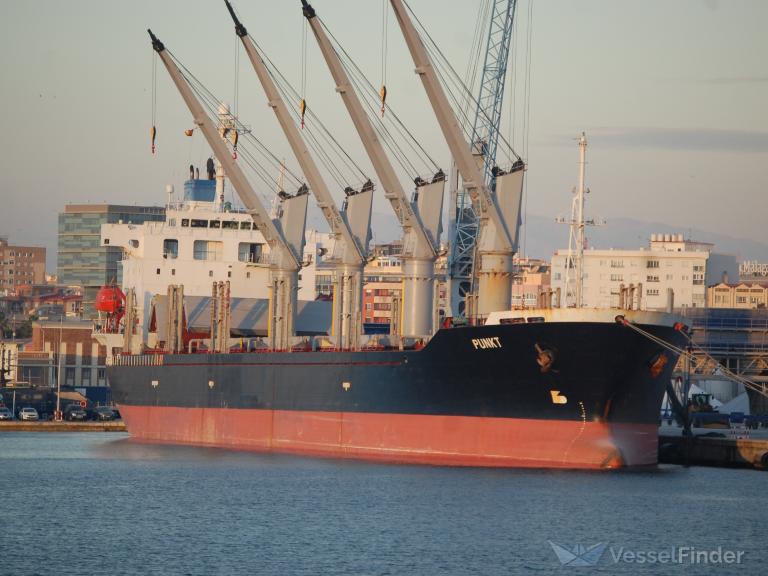 PUNKT, Bulk Carrier - Details and current position - IMO 9296327 ...