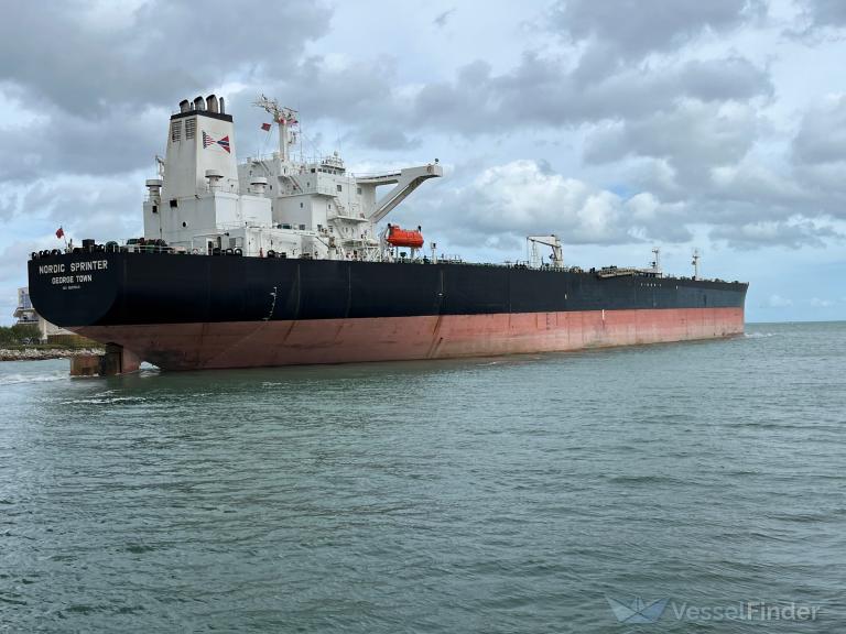 NORDIC SPRINTER, Crude Oil Tanker - Details and current position - IMO ...