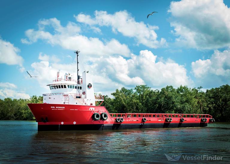 GOL WORKER, Offshore Tug/Supply Ship - Details and current position ...