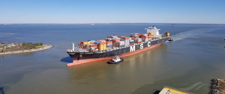 MSC TORONTO, Container Ship - Details and current position - IMO ...
