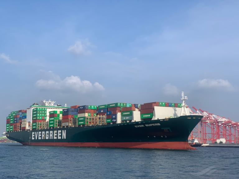 EVER SUPERB, Container Ship - Details and current position - IMO ...