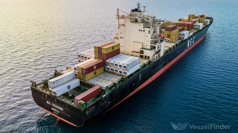 MSC FREEPORT, Container Ship - Details and current position - IMO ...