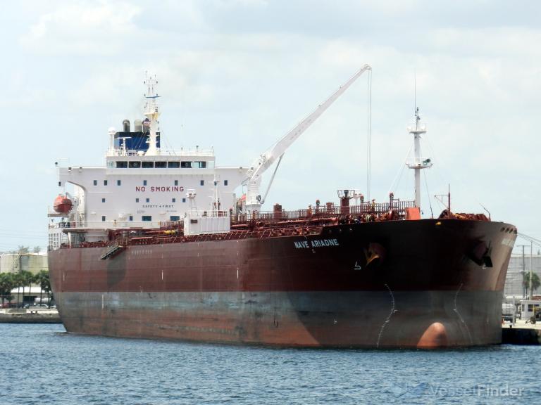 NAVE ARIADNE, Crude Oil Tanker - Details and current position - IMO ...
