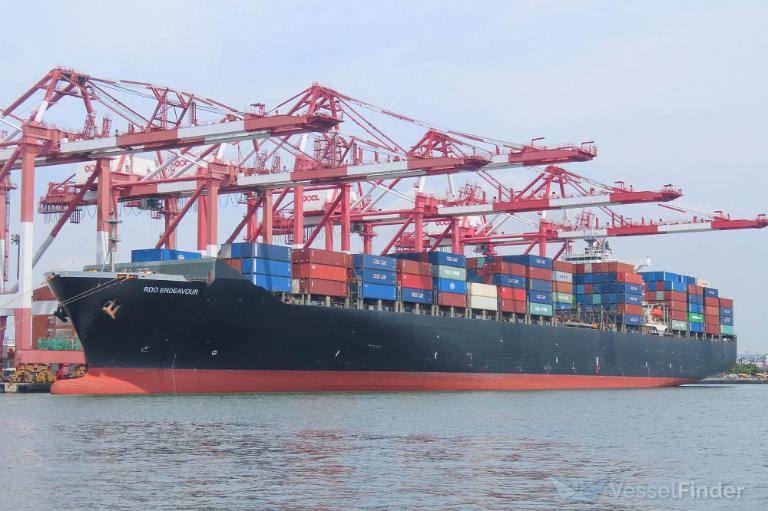 RDO ENDEAVOUR, Container Ship - Details and current position - IMO ...
