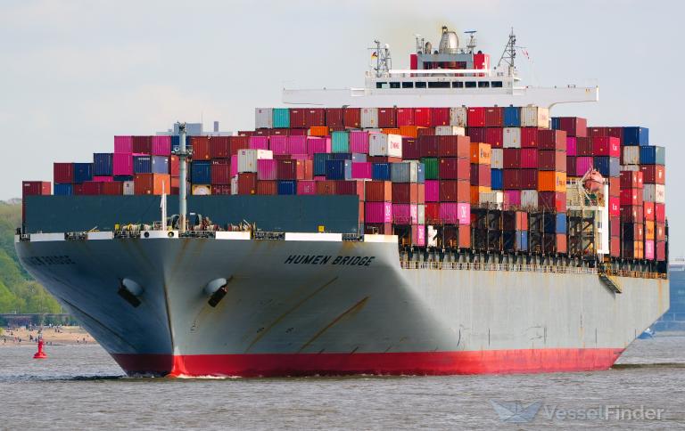 ONE HUMEN, Container Ship - Details and current position - IMO 9302164 ...
