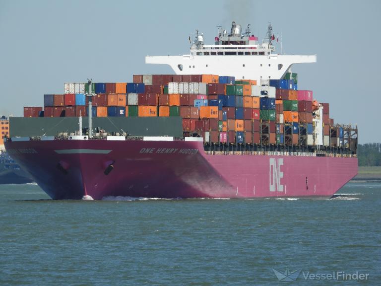 ONE HENRY HUDSON, Container Ship - Skibsdetaljer og nuværende position ...