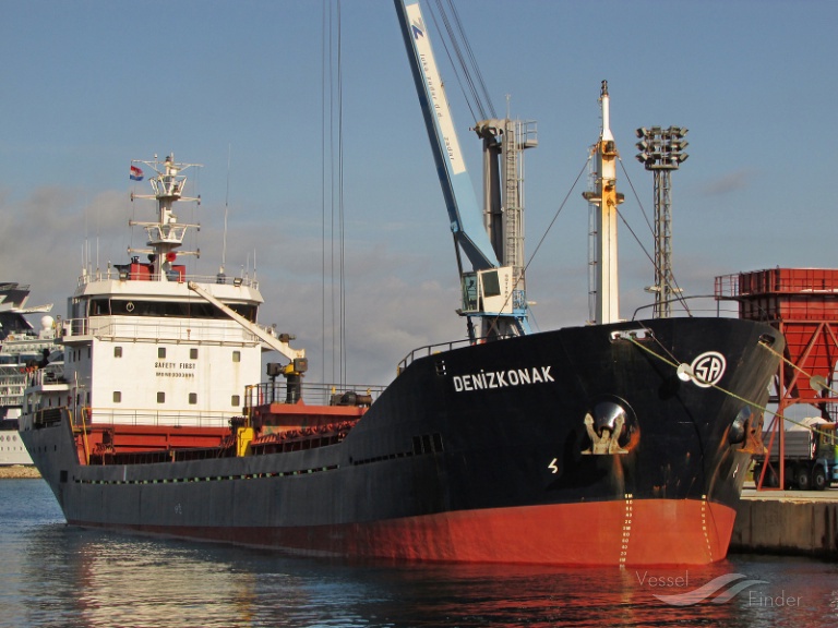 DENIZ KONAK, General Cargo Ship - Details and current position - IMO ...