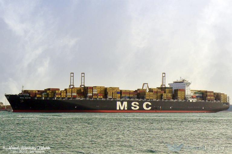 MSC ESTHI photo, Container Ship - Taken on Jun 13, 2006 - VesselFinder