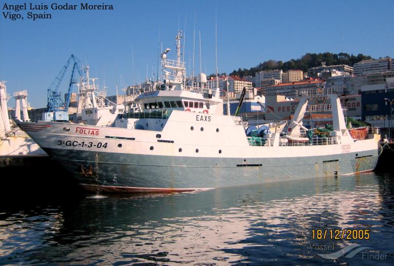 FOLIAS, Fishing Vessel - Details and current position - IMO 9304863 ...