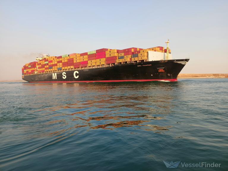 MSC TIANPING, Container Ship - Details and current position - IMO ...
