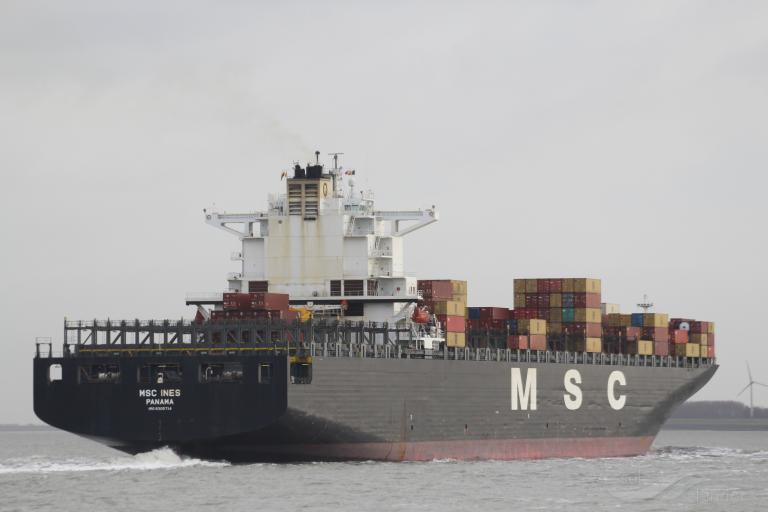 MSC INES, Container Ship - Details and current position - IMO 9305714 ...