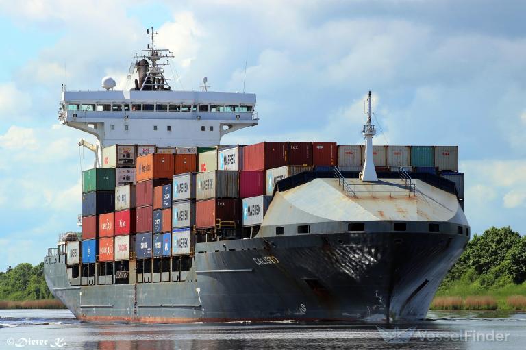 CALISTO, Container Ship - Details and current position - IMO 9306067 ...