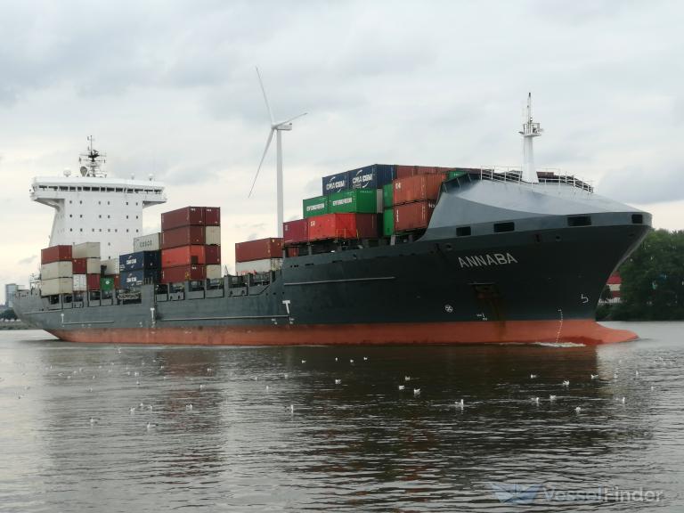 ANNABA, Container Ship - Details and current position - IMO 9306201 ...