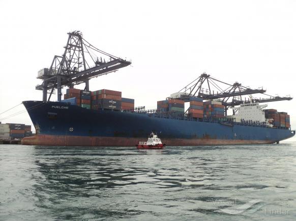 ESL DANA, Container Ship - Details and current position - IMO 9306287 ...