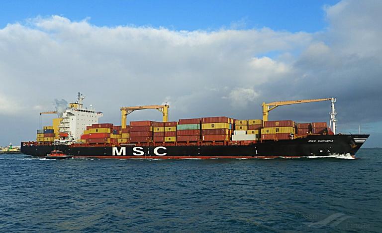 MSC CORINNA, Container Ship - Details and current position - IMO ...
