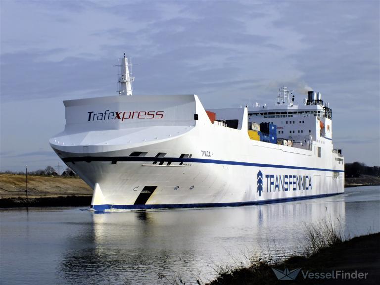 TIMCA, Ro-Ro Cargo Ship - Details and current position - IMO 9307358 ...