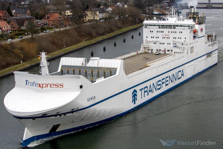 GENCA, Ro-Ro Cargo Ship - Détails du bateau et situation actuelle - IMO ...