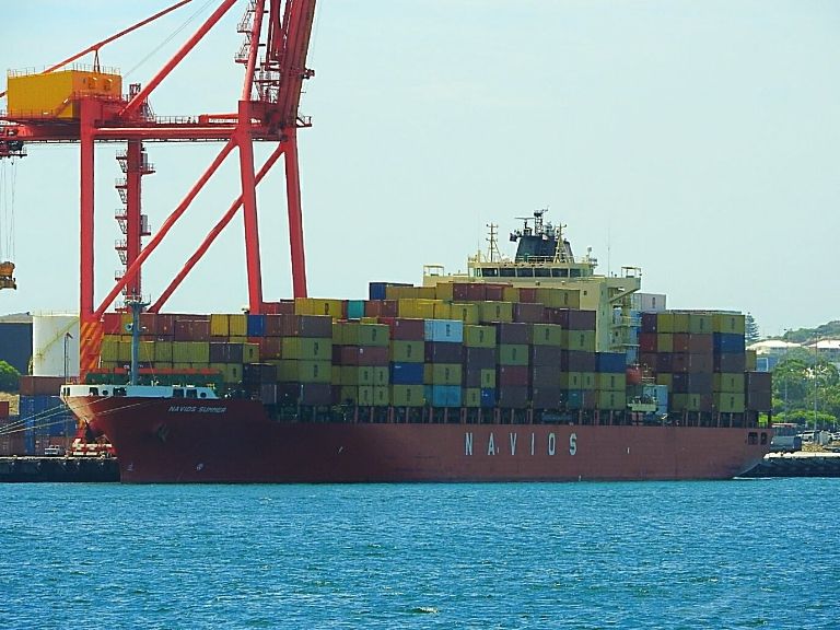 NAVIOS SUMMER, Container Ship - Schiffsdaten und aktuelle Position ...