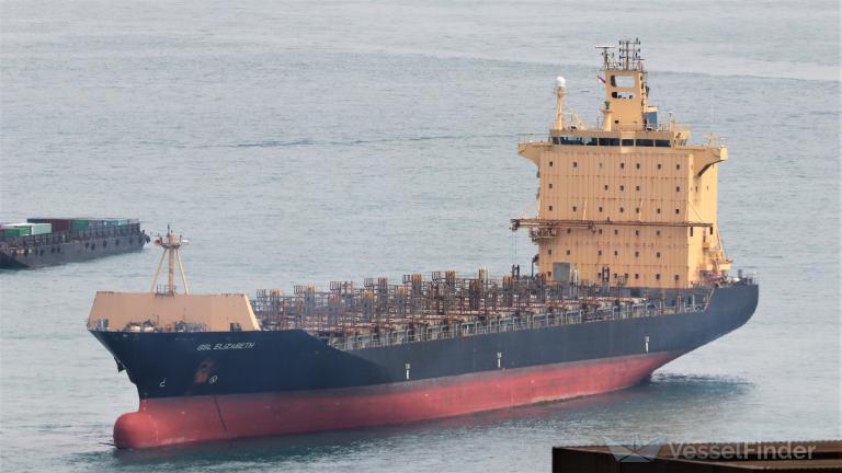 GSL ELIZABETH, Container Ship - Details and current position - IMO ...