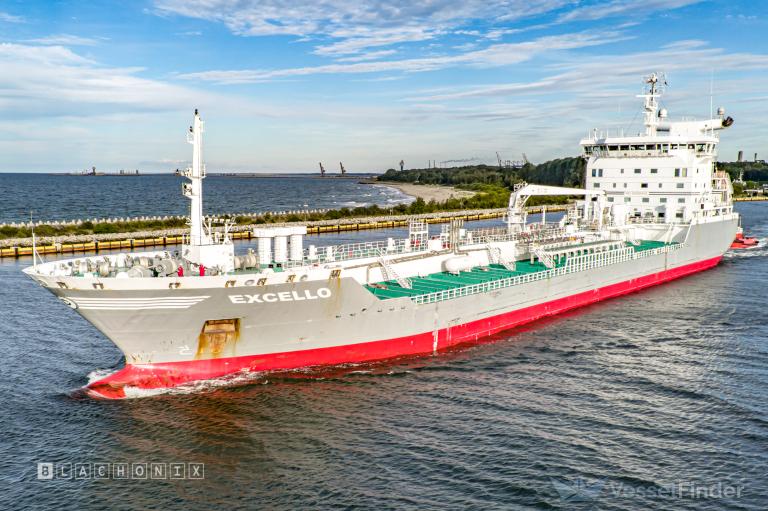 EXCELLO, Chemical/Oil Products Tanker - Details and current position ...