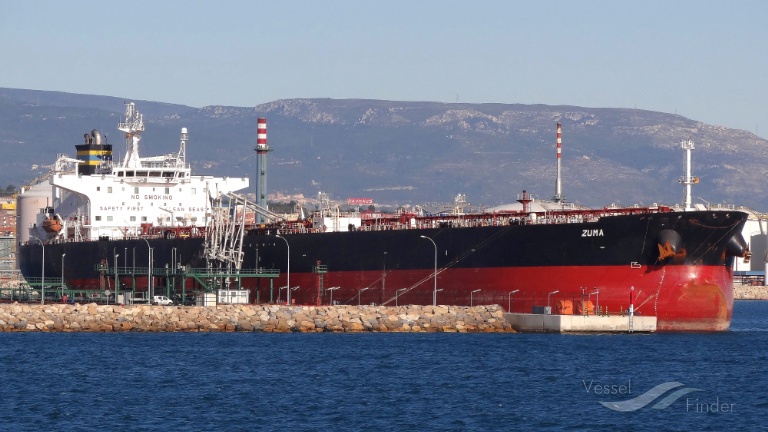 ZUMA, Crude Oil Tanker - Details and current position - IMO 9308821 ...