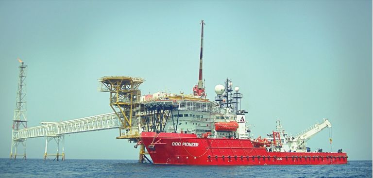 CCC PIONEER, Offshore Support Vessel - Detalles del buque y posición ...