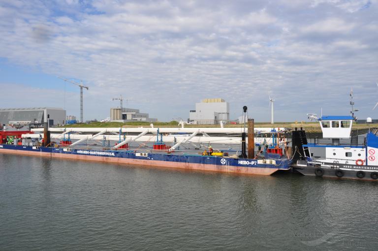 HEBO P7, Pontoon - Details and current position - IMO 9310563 ...