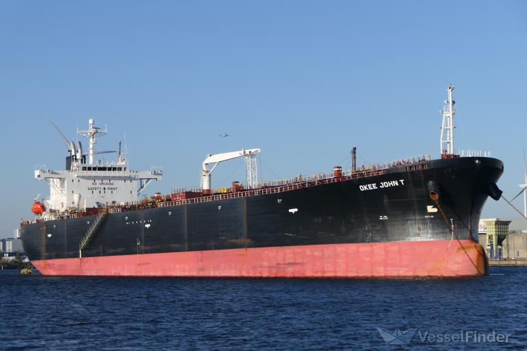 OKEE JOHN T, Oil Products Tanker - Details and current position - IMO ...