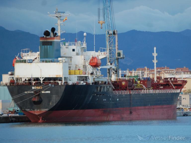MONAX, Chemical/Oil Products Tanker - Dettagli della nave e posizione ...