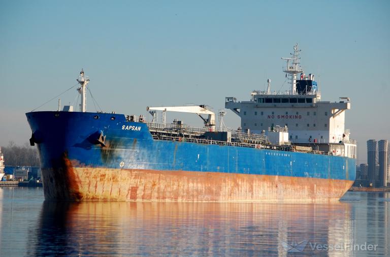 SAPSAN, Chemical/Oil Products Tanker - Details and current position ...