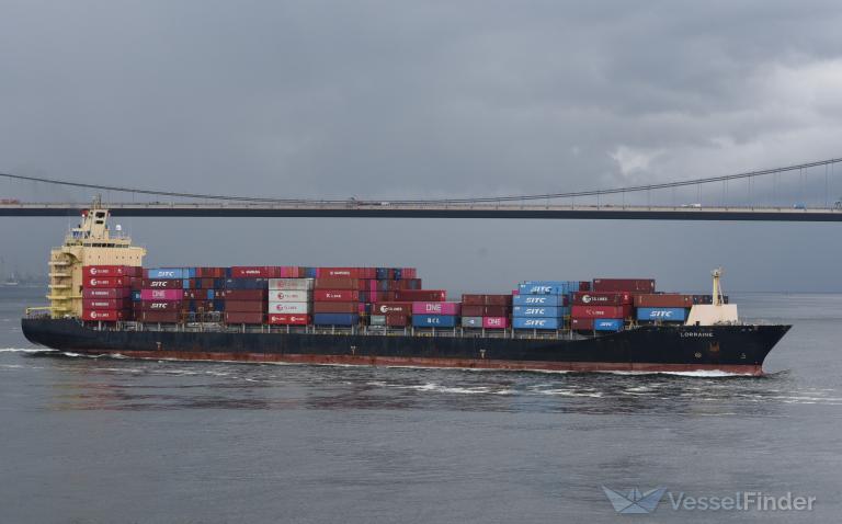 LORRAINE, Container Ship - Details and current position - IMO 9311763 ...