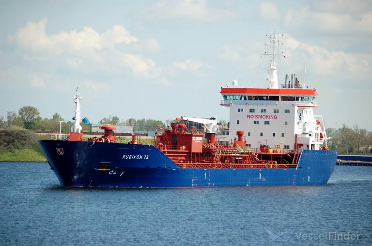 RUBIKON 78, Chemical/Oil Products Tanker - Details and current position ...