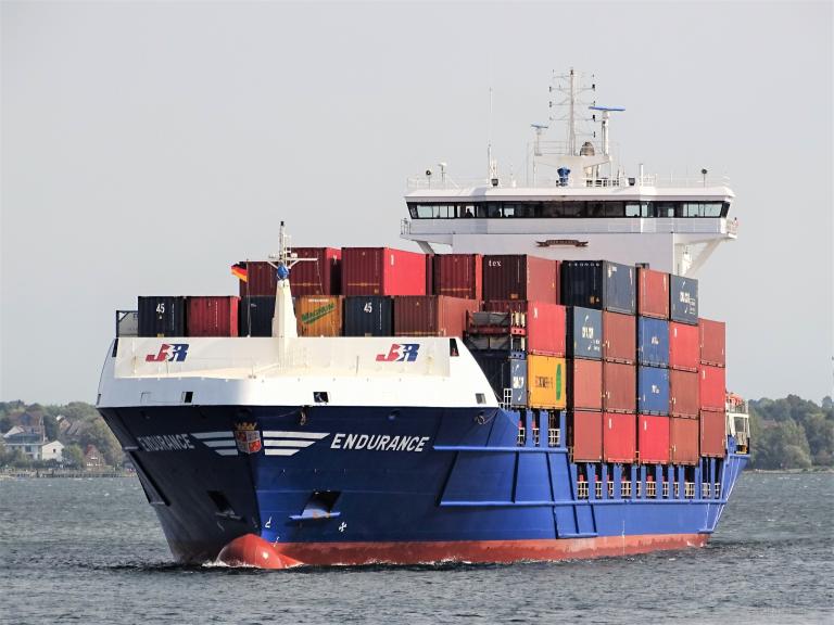 ENDURANCE, Container Ship - Detalles del buque y posición actual - IMO ...